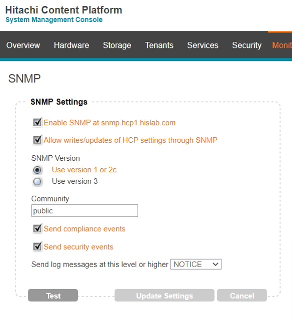[HCP] HCP-G10/G11 Hitachi Remote Ops 등록 방법 - HCP - Hitachi Configuration Tool